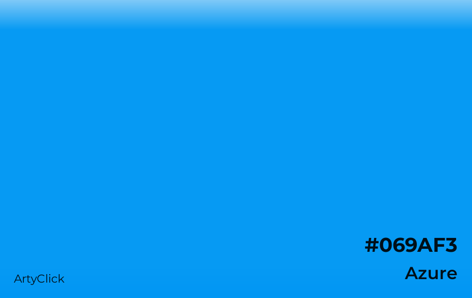Azure Color ArtyClick Azure Color ArtyClick