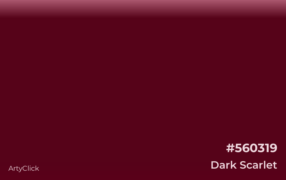Dark Scarlet Color ArtyClick Dark Scarlet Color ArtyClick