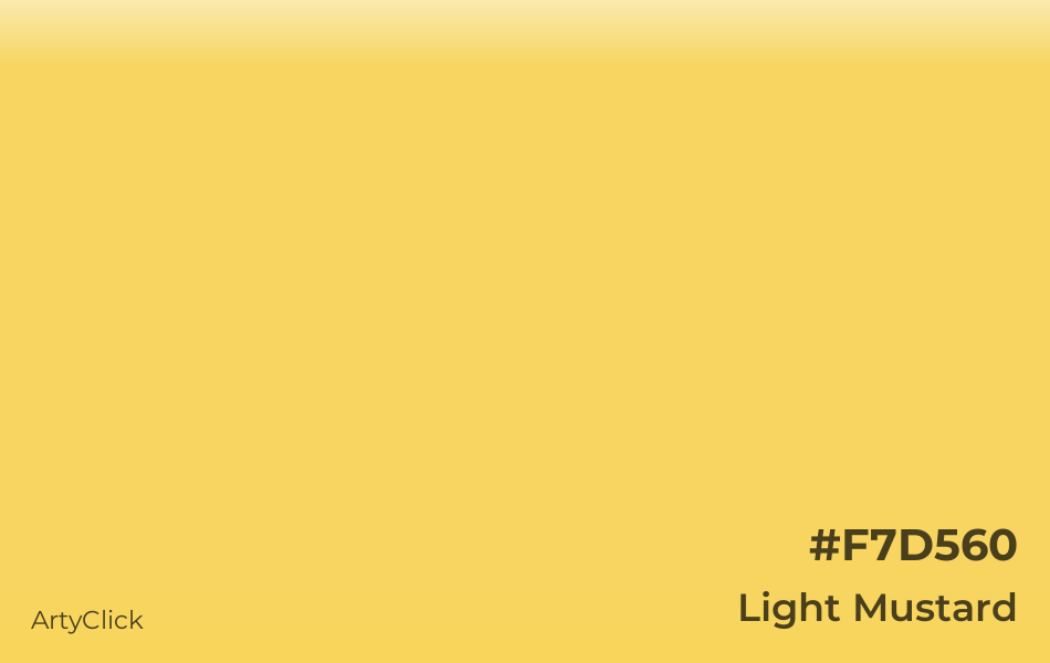 Yellow Mustard Color
