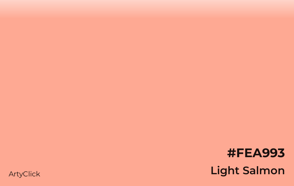 Light Salmon Color ArtyClick Light Salmon Color ArtyClick
